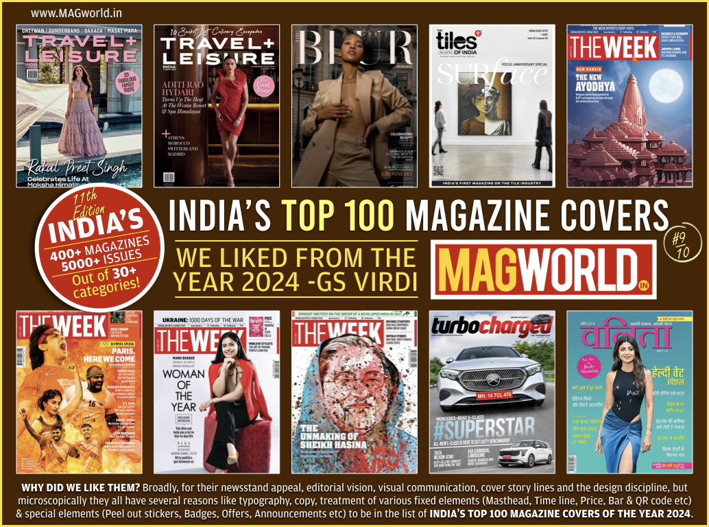 Top 100 Indian Magazine Covers of the Year 2024 – MAGworld.in